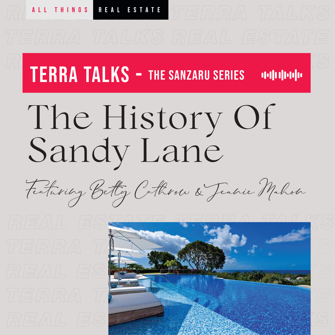 The History of Sandy Lane (The Sanzaru Series) - RED by Terra Caribbean