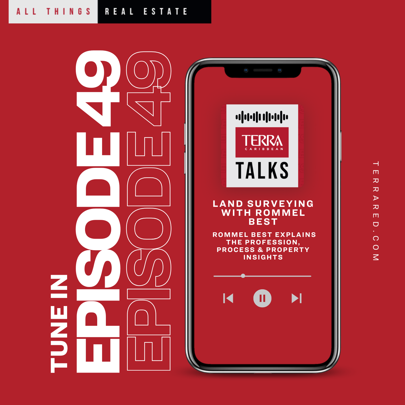 Terra Talks | Ep 49: Land Surveying with Rommel Best - RED by Terra ...